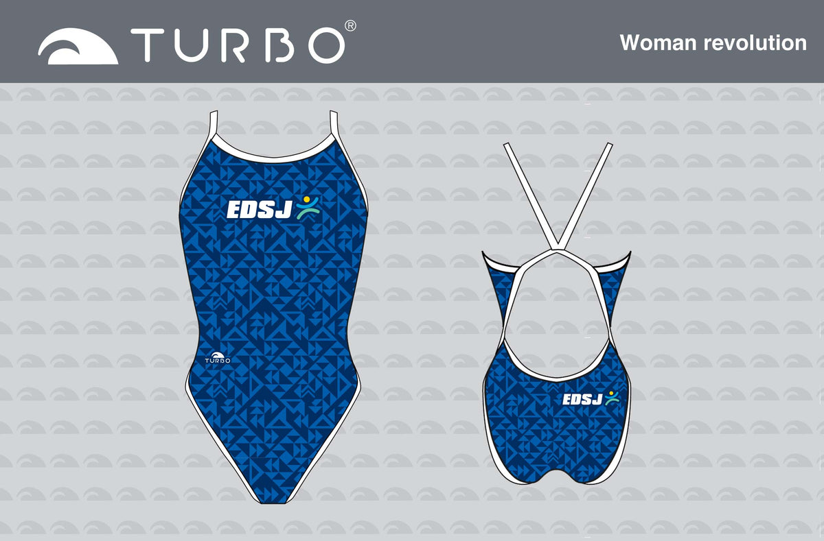 Women - Swim Suit - Revolution (Thin Straps / High-Cut) – Turbo Swim Asia