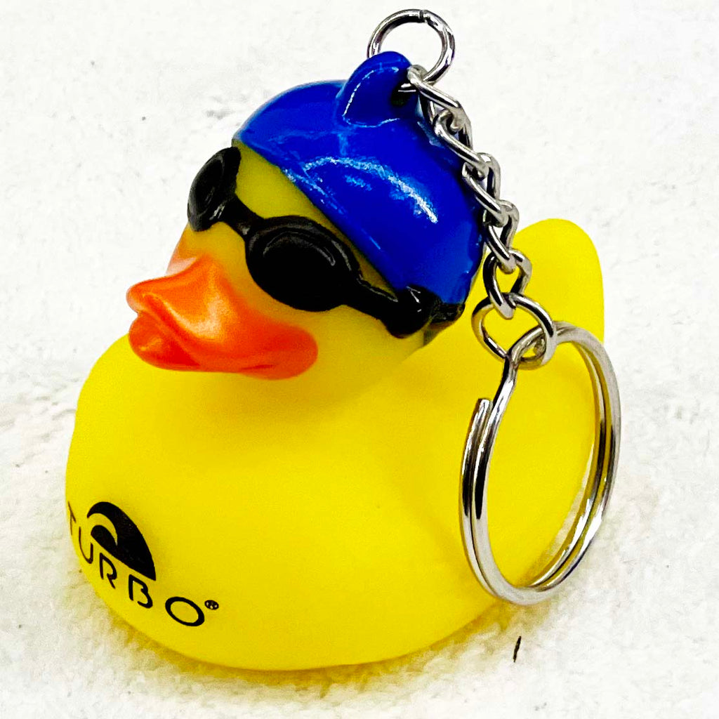 Key Chain - Turbo Rubber Ducky (White/Yellow) – Turbo Swim Asia