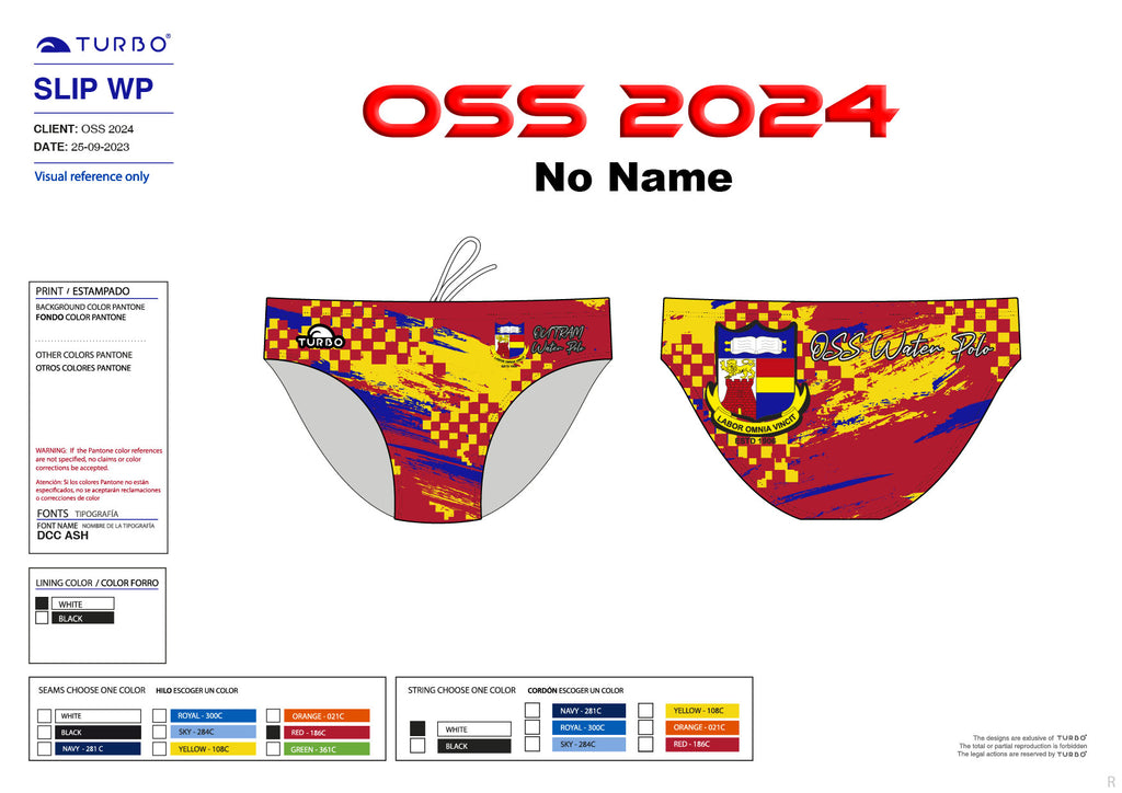 Past Custom Designed - OSS 2024 Boys/Men Swimming Trunks without Name ...