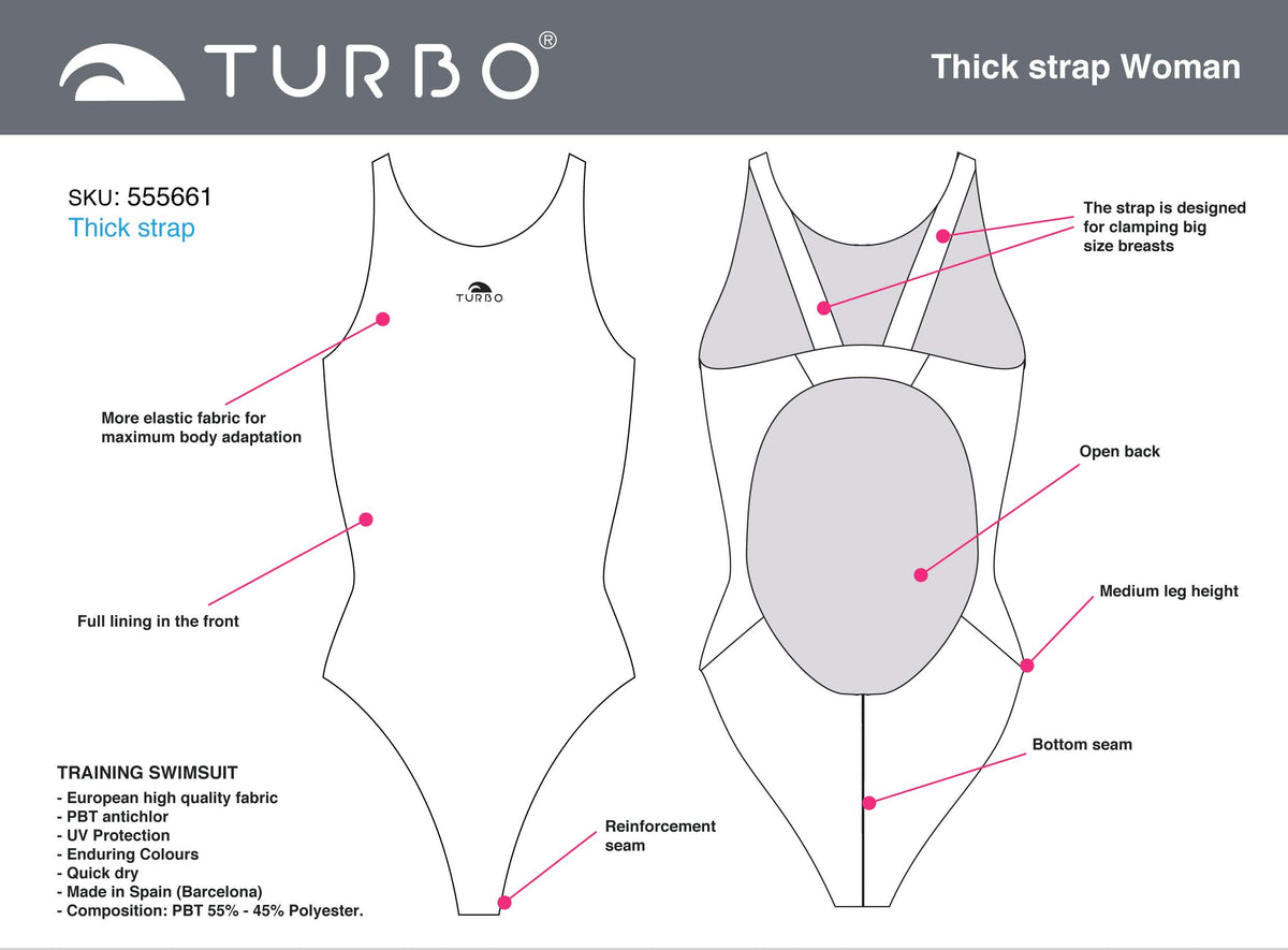 Custom Designed - Girls Swim Suit - Thick Straps (Pre-Order) – Turbo ...