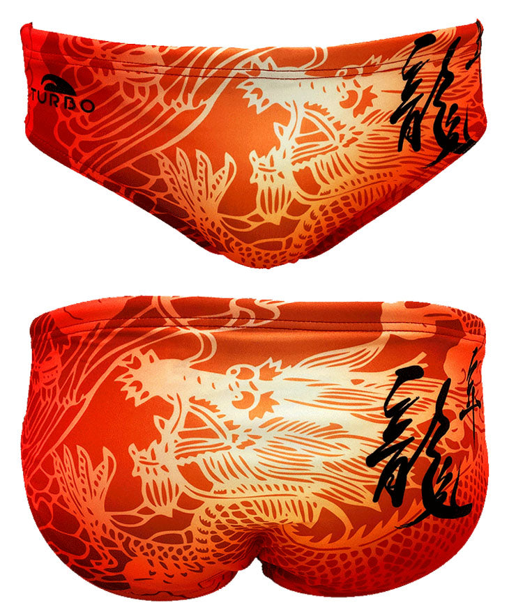 WP Men Trunks - Chinese Dragon (Orange) – Turbo Swim Asia