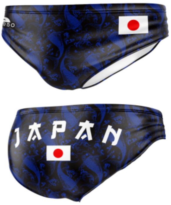 WP Men Trunks - Japan Flag 2023 (Black) – Turbo Swim Asia