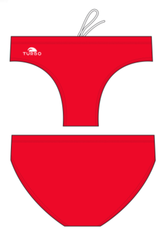 Men Swimming Trunks - Classic (Red) – Turbo Swim Asia