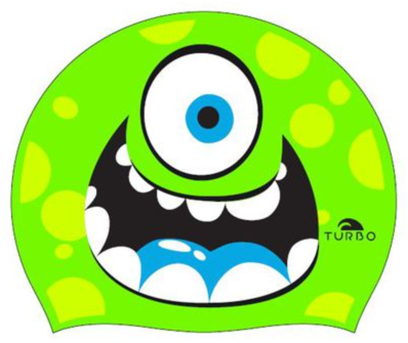 Swimming Cap - Suede Silicone Adult - Mostro (Green) – Turbo Swim Asia